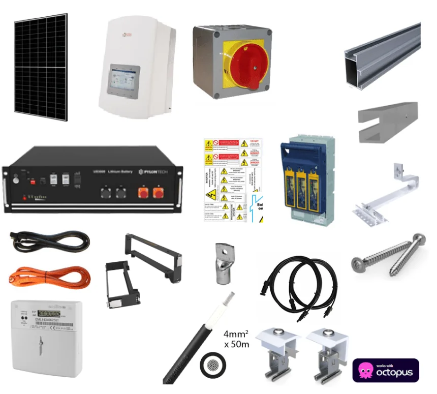 Solar DC Cable PV type for panels Quality 4mm 6mm Black Red